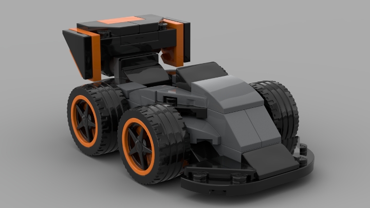 F1 Micro car - Alternative build 07-75892 from BrickLink Studio [BrickLink]
