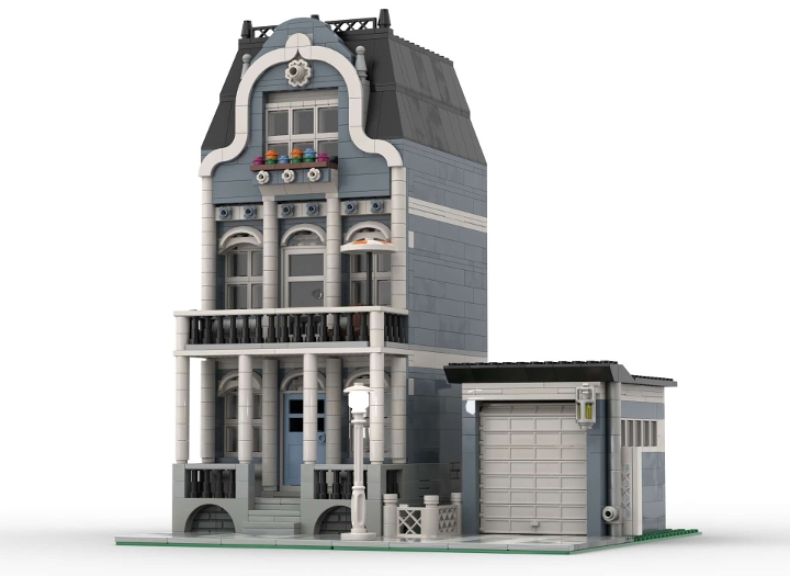 Town House from BrickLink Studio [BrickLink]