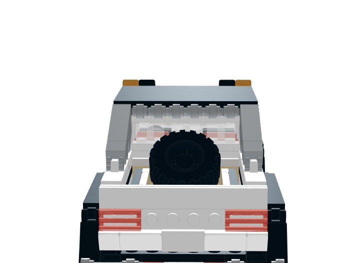 Mercdes G63 6x6 from BrickLink Studio [BrickLink]