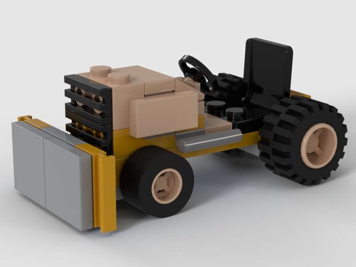 Garden Tractor from BrickLink Studio [BrickLink]