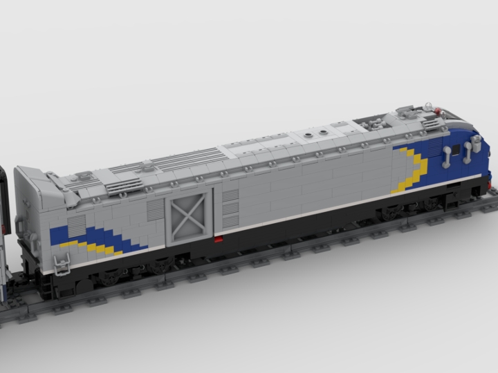 SC-44 Amtrak California Engine Unit from BrickLink Studio [BrickLink]