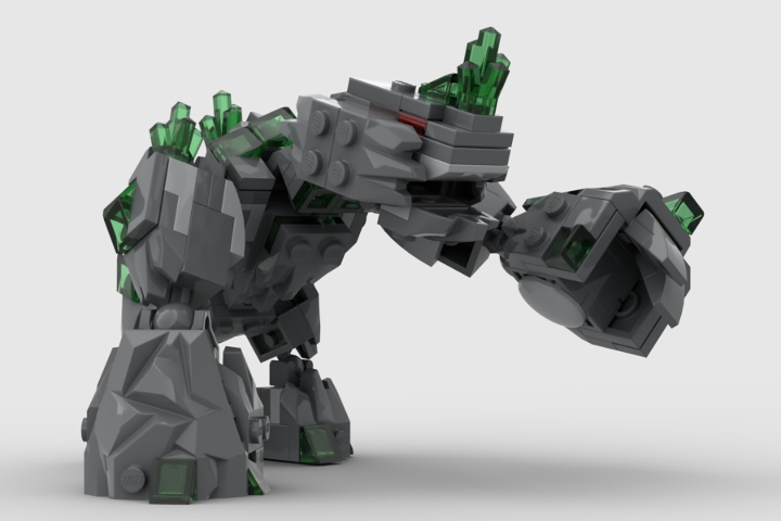 Crystal Colossus Green from BrickLink Studio [BrickLink]