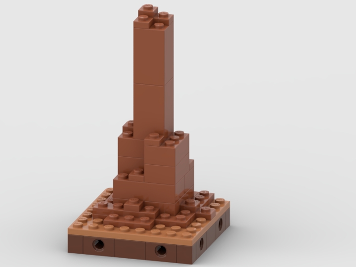 Geonosis model 5 from BrickLink Studio [BrickLink]