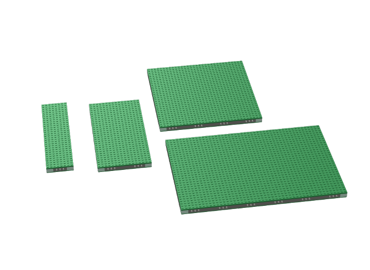 Modified MILS baseplates from BrickLink Studio [BrickLink]