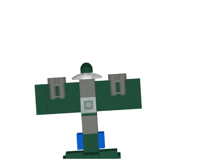 mini ww2 plane from BrickLink Studio [BrickLink]