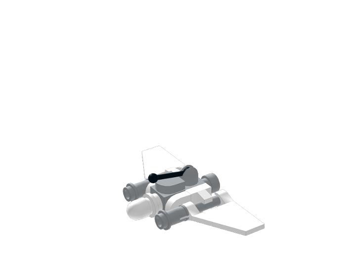 Mini Space Ship from BrickLink Studio [BrickLink]