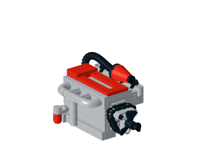 inline 4 ,honda engine from BrickLink Studio [BrickLink]