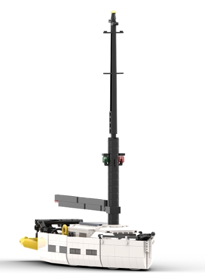 Sailing Yacht from BrickLink Studio [BrickLink]