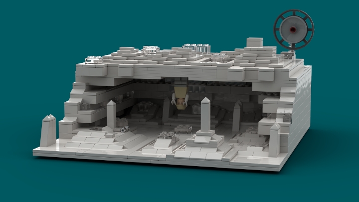 Wampa Cave from BrickLink Studio [BrickLink]