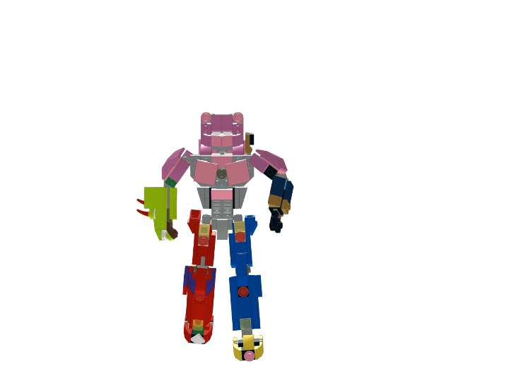 robot mecha from BrickLink Studio [BrickLink]