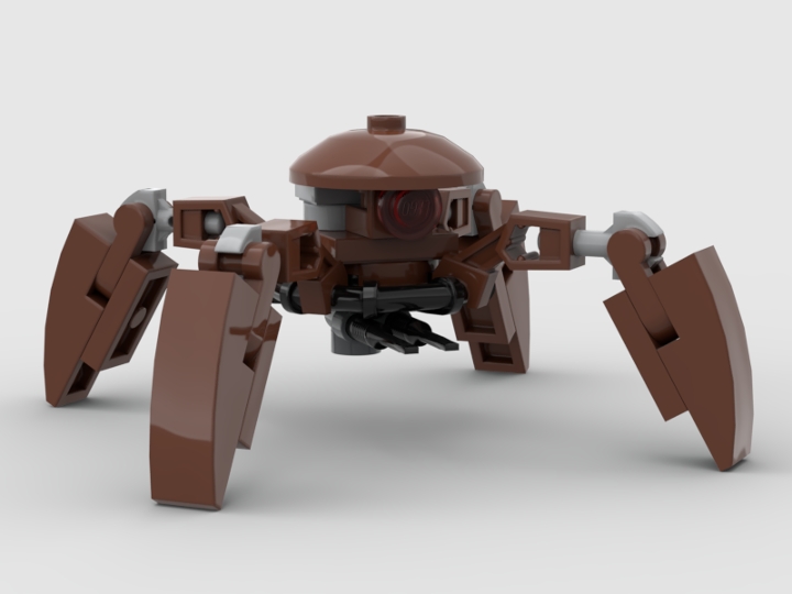 Crab droid from BrickLink Studio [BrickLink]