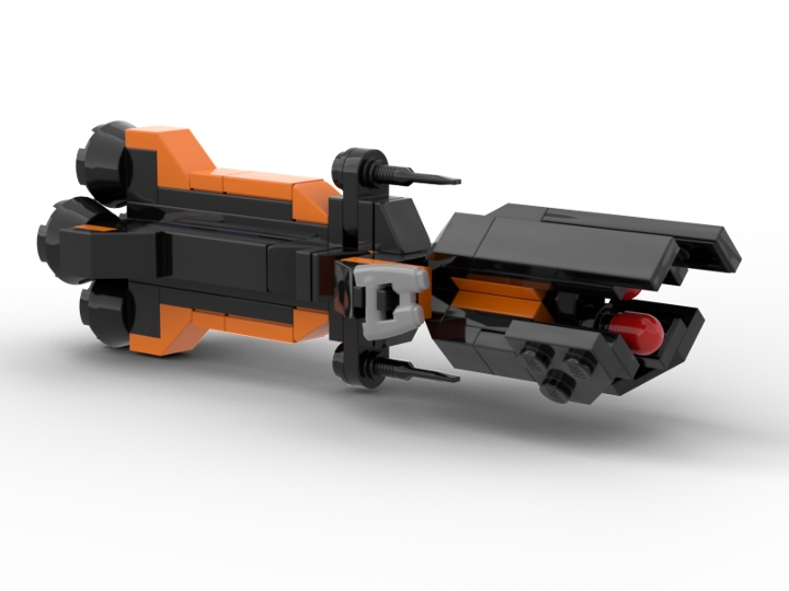 MCRN Light Cruiser from BrickLink Studio [BrickLink]