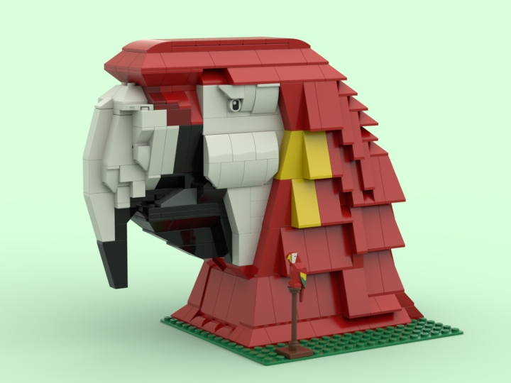 Macaw from BrickLink Studio [BrickLink]