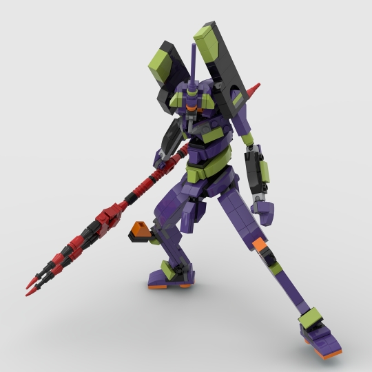 evangelion from BrickLink Studio [BrickLink]