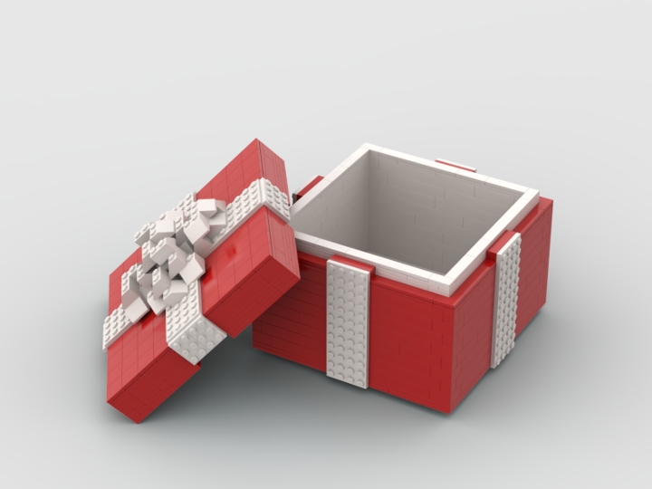 Present box from BrickLink Studio [BrickLink]