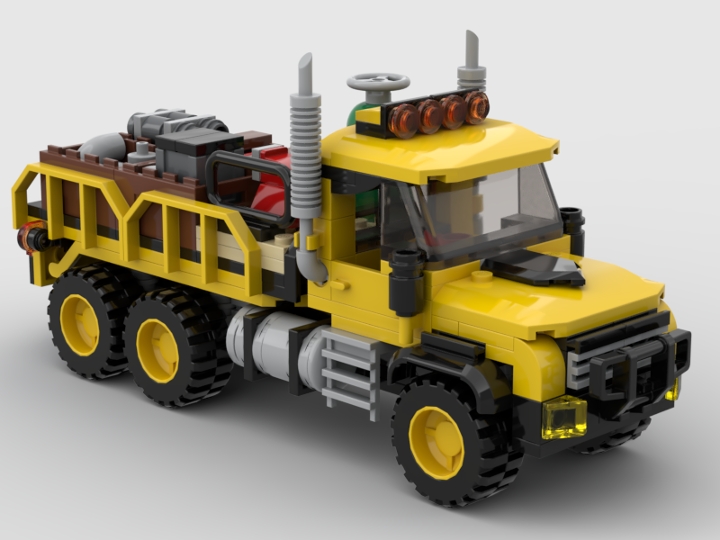 Construction Flatbed from BrickLink Studio [BrickLink]