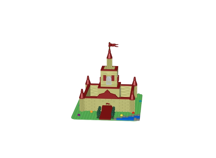 castle from BrickLink Studio [BrickLink]