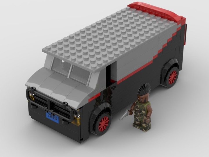 gmc van from BrickLink Studio [BrickLink]