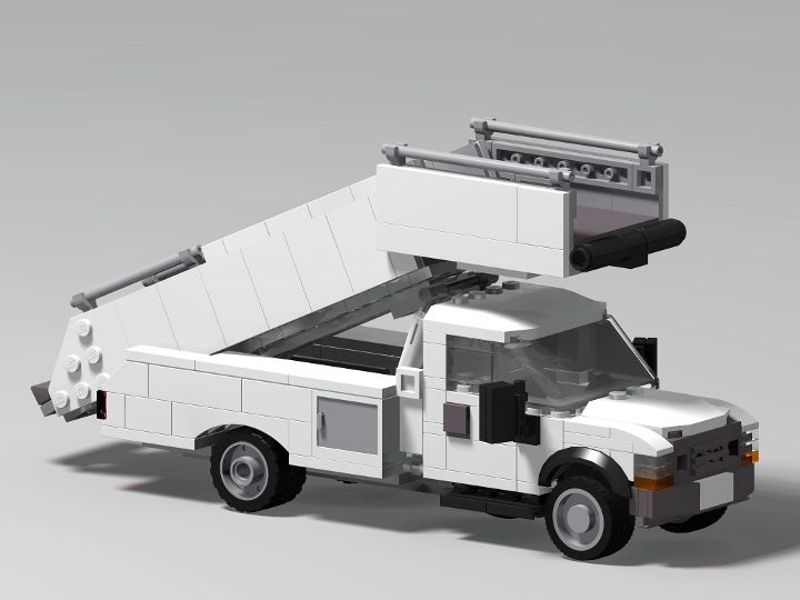 airport stair truck from BrickLink Studio [BrickLink]