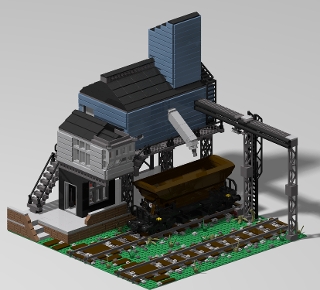 Church on the Water - Tadao Ando from BrickLink Studio [BrickLink]