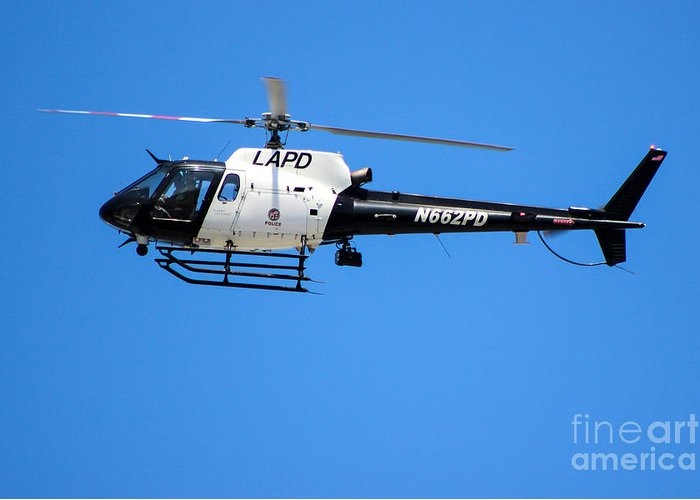 Lapd Helicopter Spotlight