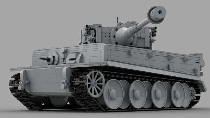 Tiger 1 from BrickLink Studio [BrickLink]