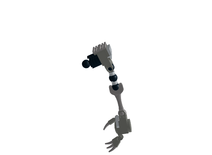 reaver skeletal arm from BrickLink Studio [BrickLink]