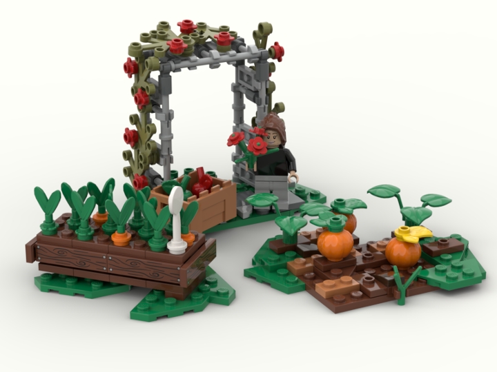 Garden from BrickLink Studio [BrickLink]