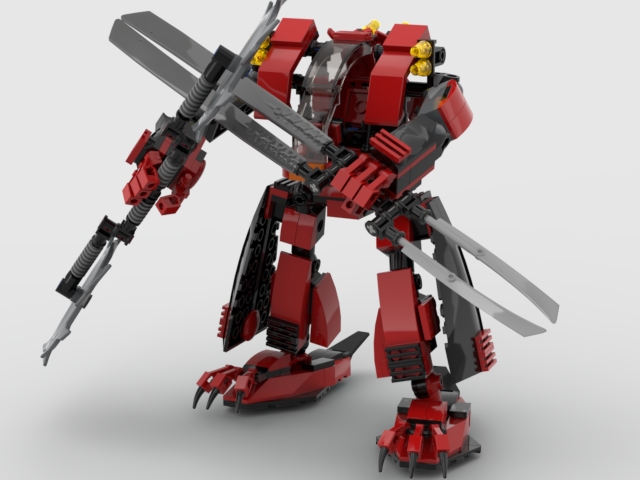 C03 Battle Machine - Attack Warrior from BrickLink Studio [BrickLink]