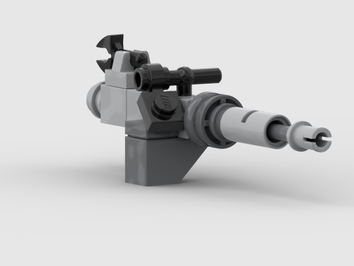 simple minigun from BrickLink Studio [BrickLink]