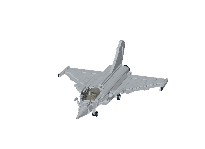 Lego Rafale M from BrickLink Studio [BrickLink]