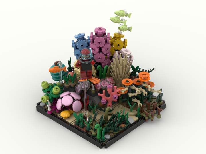 Coral Reef from BrickLink Studio [BrickLink]