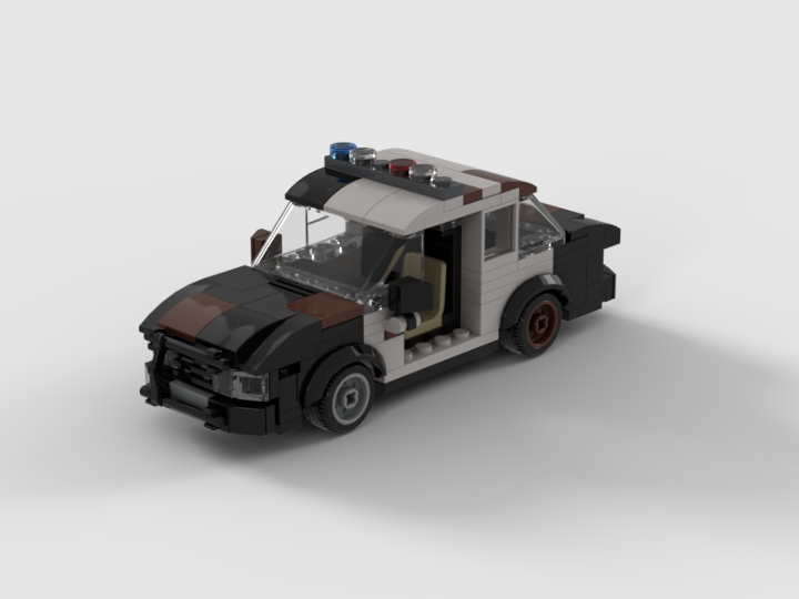 Apocalypse Police Car from BrickLink Studio [BrickLink]