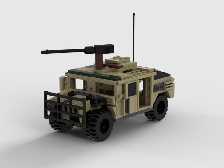 Apocalypse Humvee from BrickLink Studio [BrickLink]
