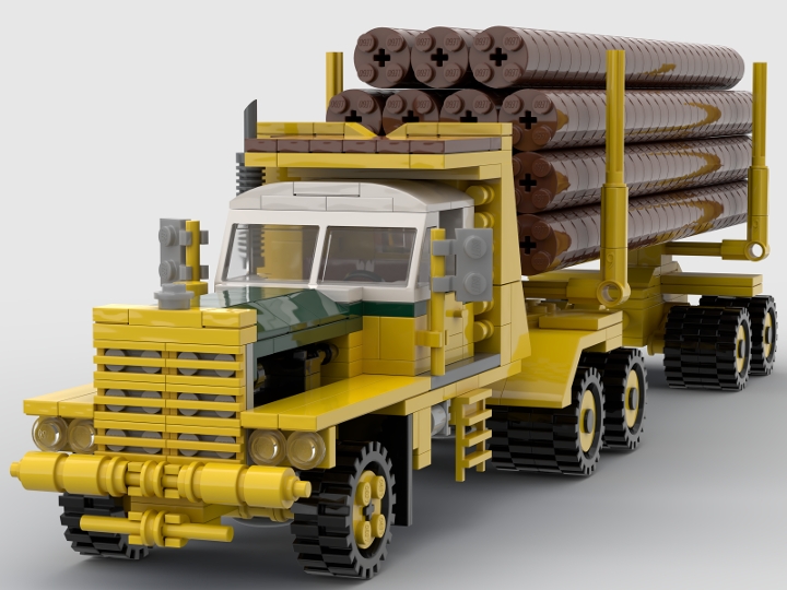 Lego Logging Truck