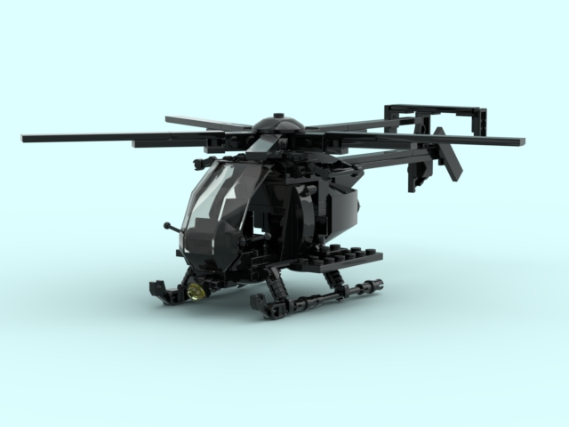 MH-6 Little Bird from BrickLink Studio [BrickLink]