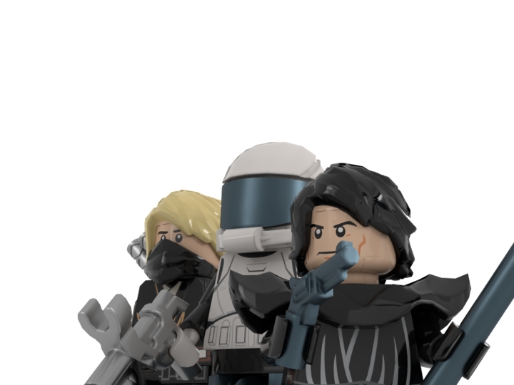 Lego Trio from BrickLink Studio [BrickLink]