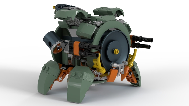 overwatch 破坏球 Wrecking Ball from BrickLink Studio [BrickLink]