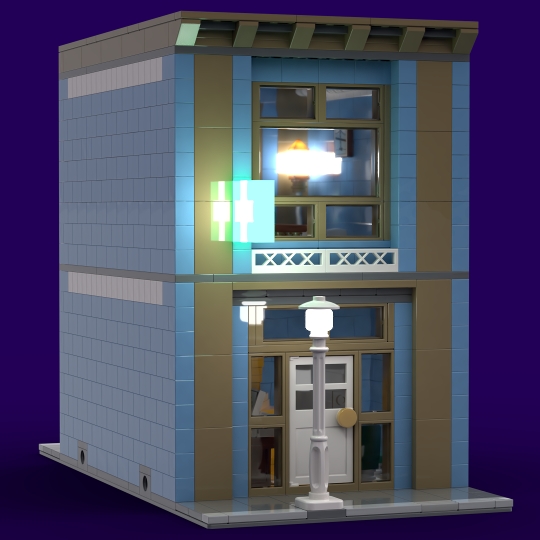 Clinic from BrickLink Studio [BrickLink]