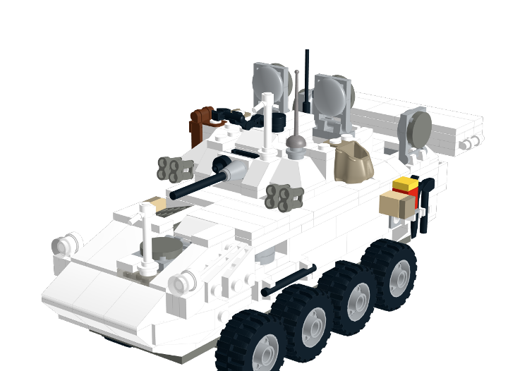 LAV-III v2 (Instructions) from BrickLink Studio [BrickLink]