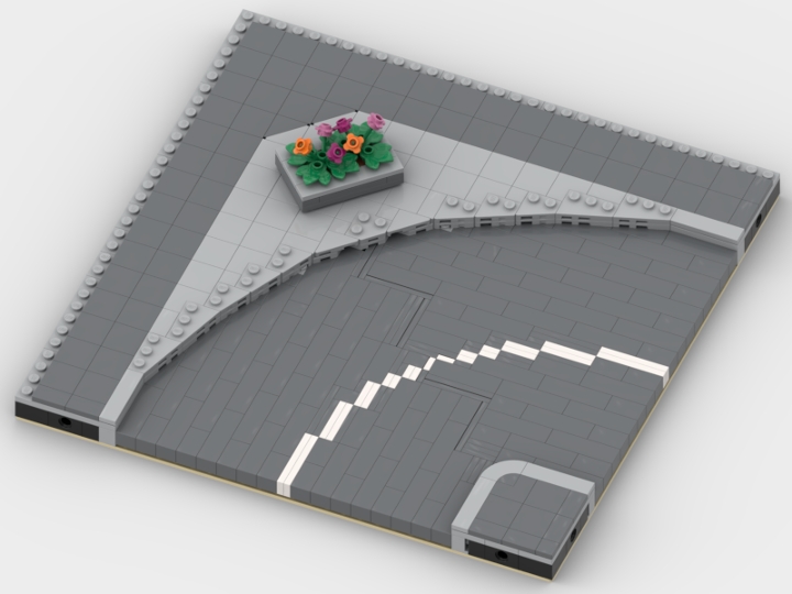 Modular - Road Curve from BrickLink Studio [BrickLink]