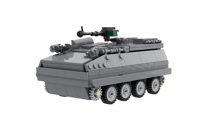 Type 63 APC from BrickLink Studio [BrickLink]