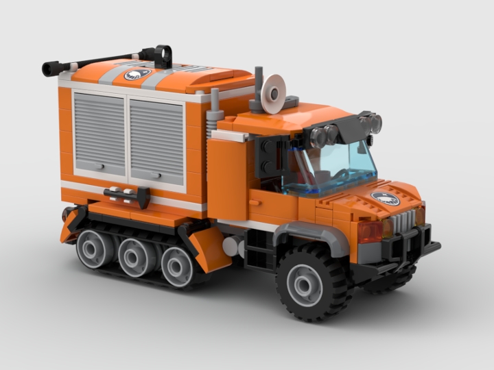 Arctic Half-Track from BrickLink Studio [BrickLink]