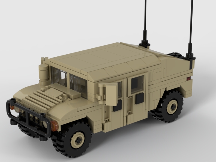 Humvee from BrickLink Studio [BrickLink]