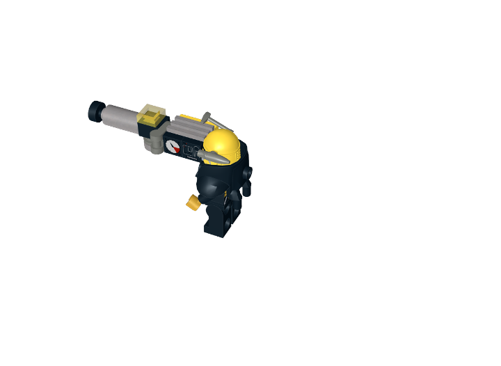 Yellow Jacket Heavy from BrickLink Studio [BrickLink]