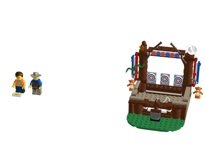 Fair Shooting Range from BrickLink Studio [BrickLink]
