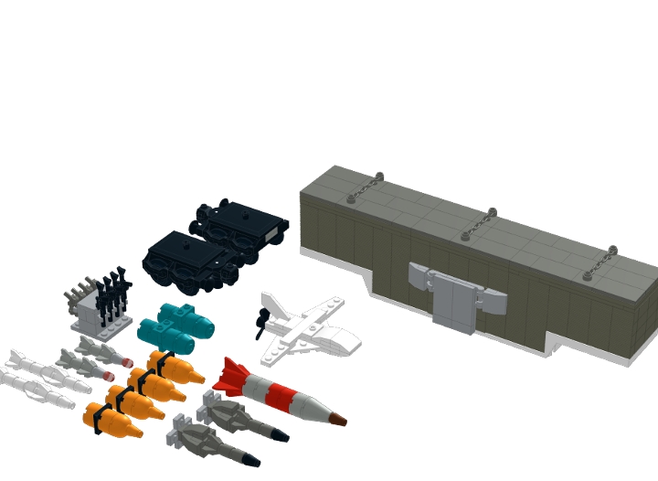 Military Train Car from BrickLink Studio [BrickLink]