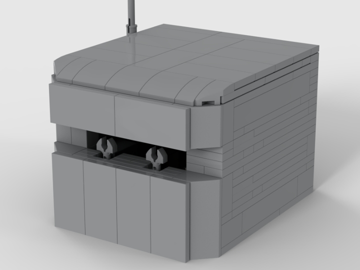 Small Bunker from BrickLink Studio [BrickLink]