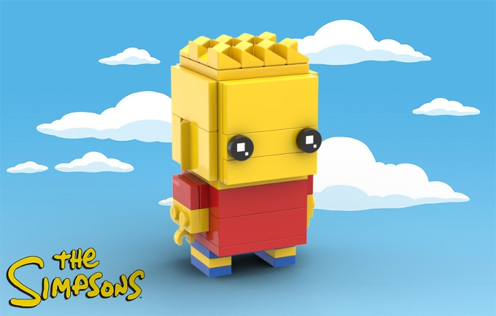Bart - Simpson from BrickLink Studio [BrickLink]