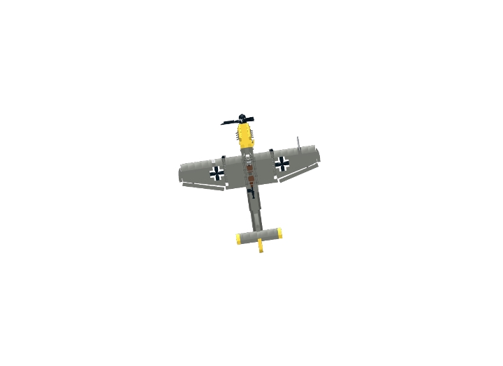 ju 87 stuka from BrickLink Studio [BrickLink]